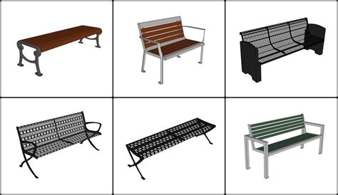 6386 Download Free Sketchup Bench Models Bench Model Outdoor Chairs