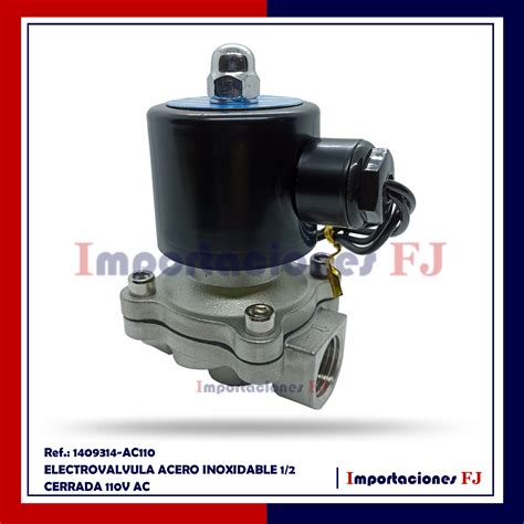 Válvulas Solenoides O Electroválvulas 2s 1 2 Acero Inoxidable
