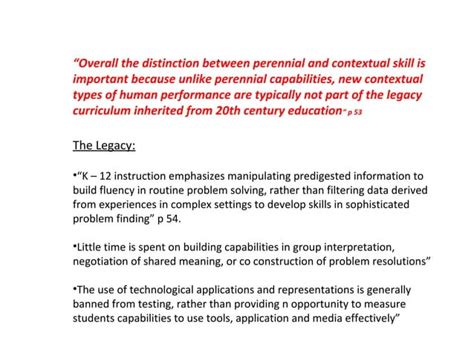 Final Presentation Comparing Frameworks For 21st Century Skills Ppt
