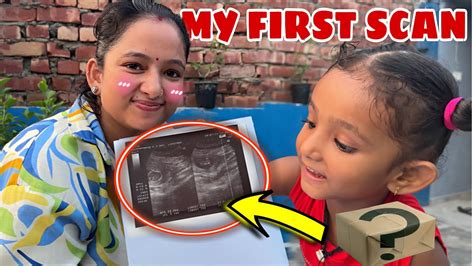 My First Ultra Sound Report Pregnancy Month Priya Jeet Vlogs