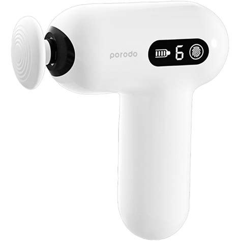 Buy Porodo Mini Massager Gun Pd Lsmsgn Wh Online In Uae Sharaf Dg