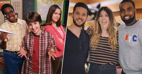 Elenco de Manual de Sobrevivência Escolar do Ned se encontram após anos