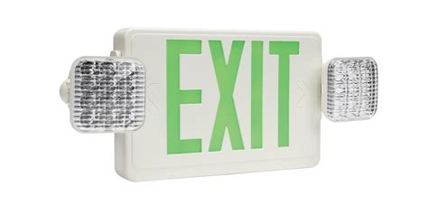 Exit Lighting And Emergency Lighting Without Battery Backup Fed By A