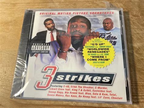 3 Strikes Various Artists Oop 2000 Priority Records Soundtrack Cd