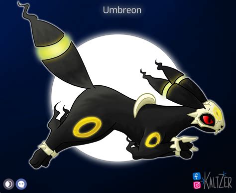Heres A Ghostdark Variant Of Umbreon I Drew Rpokemon