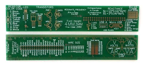 The Raspberry Pi Pcb Ruler Now On Kickstarter Raspberrypi Rulers