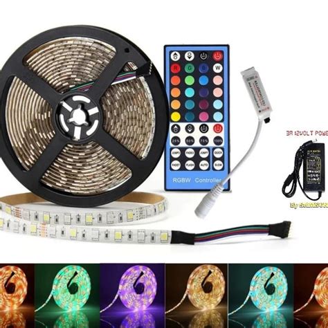 Jual Lampu Flexible Led Strip Rgb White 5050 Remote 40 Tombol Key