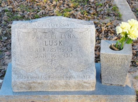 Darrell Lynn Lusk 1954 1980 Find A Grave Memorial