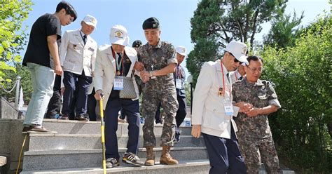 참전용사 초청행사 마련한 육군 7포병여단