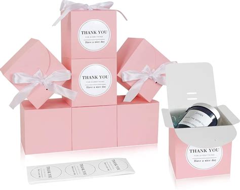 Buy Cotopher Pink T Boxes 4x4x4 Inches 30 Pack Paper T Boxes With