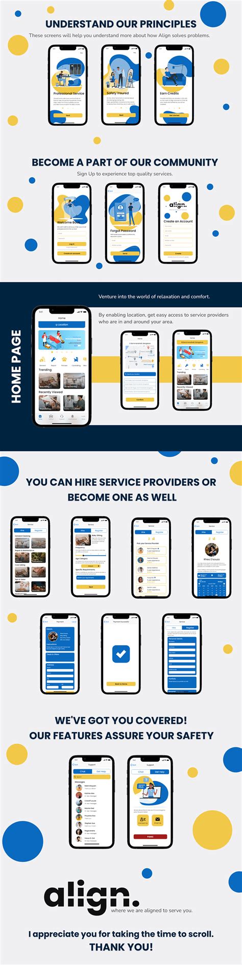 Align Ui Presentation On Behance