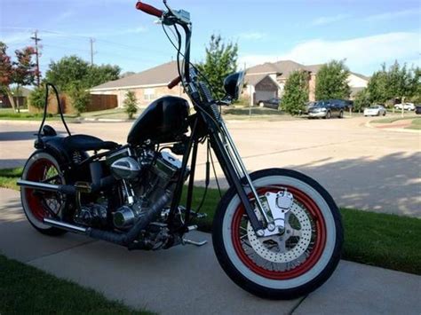 2005 Flyrite Choppers Bobber Sands Big Twin Harley Davidson Custom Build