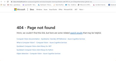 Challenge 15 Broken Link For Quick Start · Issue 322 · Microsoft25