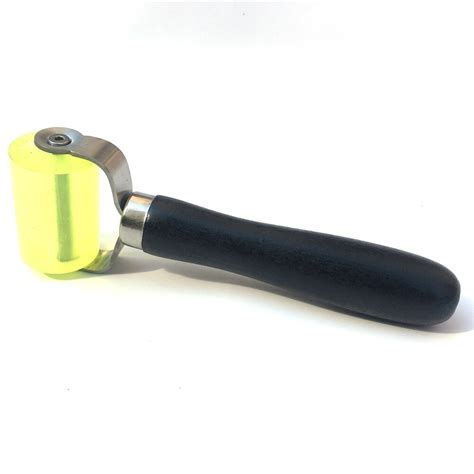 5cm Vinyl Car Film Wrap Yellow Paint Roller Squeeg Grandado