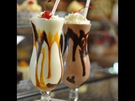 A Melhor Receita De Milk Shake De Chocolate Youtube