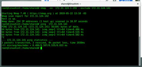 Nmap Ping Sweep Linux Tips Micro Blogs
