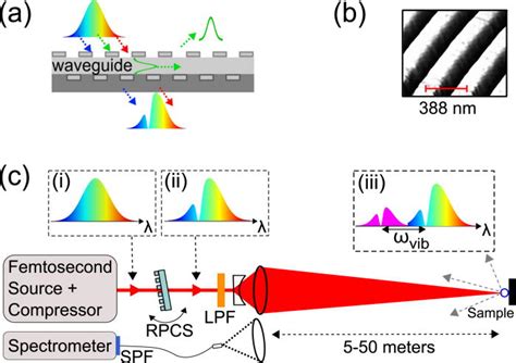 Standoff Detection Via Single Beam Spectral Notch Filtered Pulses