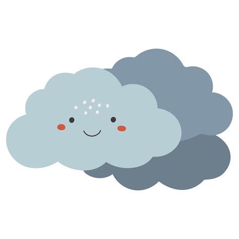 Cloud Characters Clip Art Cloudy Days Storm Cloud Rain Cloud Happy