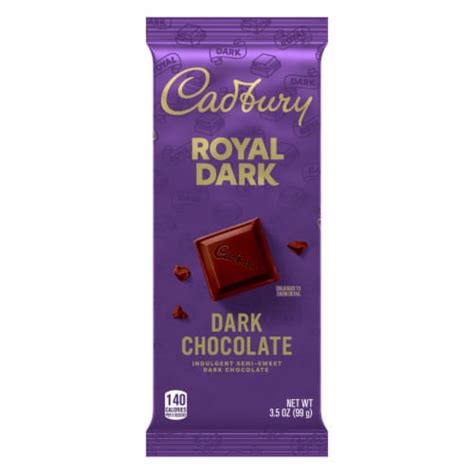 Cadbury Royal Dark Dark Chocolate Candy Bar 35 Oz Frys Food Stores