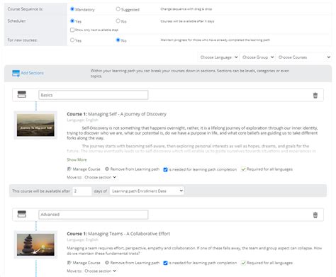 Using The Learning Path Scheduler Schoox
