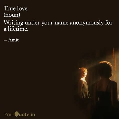 Writing Under Your Name A Quotes And Writings By Amit Narayan