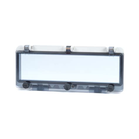 Apek Ip65 Front Panel Hinged Window 2 Module