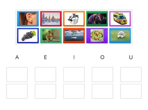 Comienza Por A E I O U Group Sort