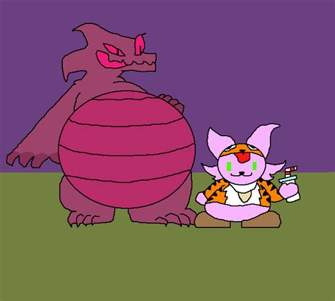 Pt And The Super Friendly Dinosuar By Eldrichartist On Deviantart