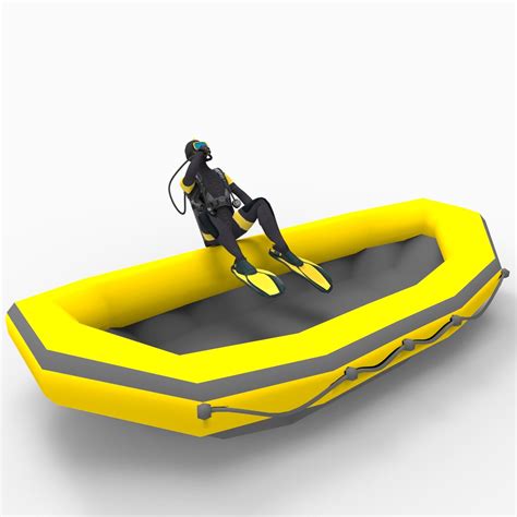 Scuba Diver 3d Model 50 Fbx Ma Obj Free3d
