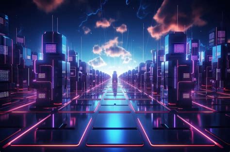 premium ai image cloud computing for digital storage and transfer big