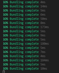 React Native Expo Building Javascript Bundle Multiple Times And Fail