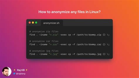 raj kb on linkedin linux bash