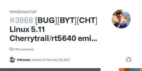 Bug Byt Cht Linux 511 Cherrytrailrt5640 Emits Persistent Beeping