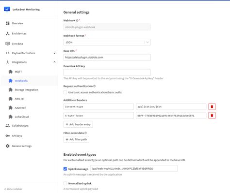 Datenintegration In Ubidots Open Boat