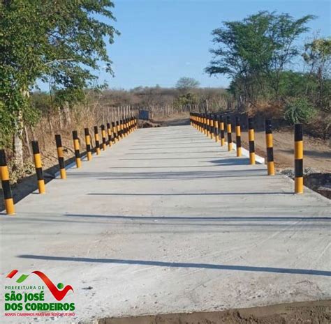 Prefeitura De São José Dos Cordeiros Conclui Passagem Molhada Que Dá