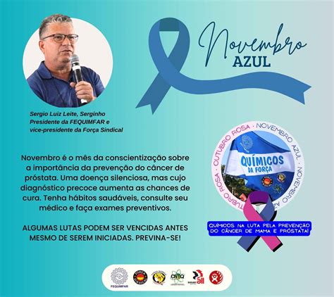 Campanha Novembro Azul FEQUIMFAR