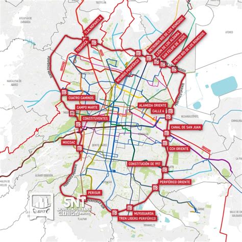 ¡nueva Línea Del Metrobús Y El Mexibús En Periférico México Desconocido