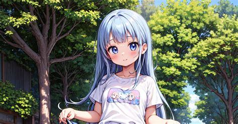 女の子 青髪ロングな娘のパンツ うみのイラスト Pixiv