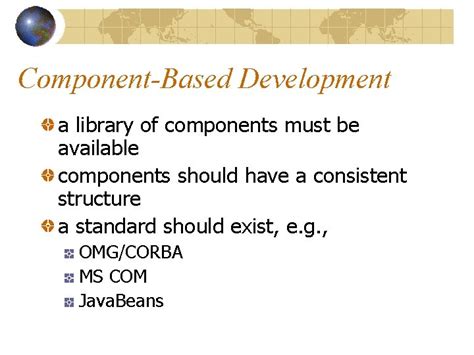 Lecture 11 Componentbased Software Engineering Clientserver Software
