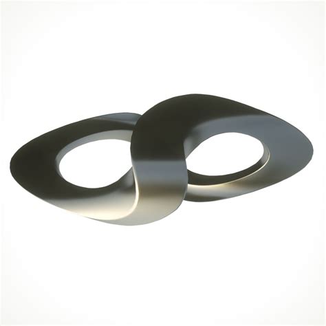 Infinity Loop Spiral Abstract 3d Model 5 3ds C4d Fbx Obj Stl