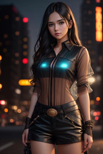 Premium Ai Image Fashion Portrait Of A Beautiful Woman
