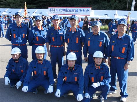 第54回秋田県消防操法大会が開催されました