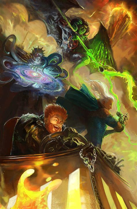 Our Baldurs Gate Descent Into Avernus Commission [oc] [art] R