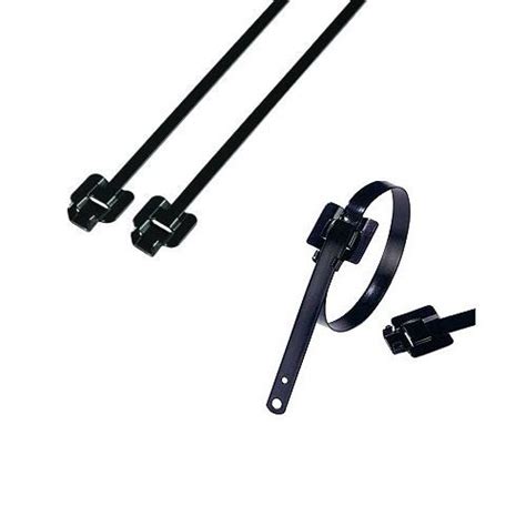 Black Pvc Coated Ss Cable Tie Rs 3 Piece Gleam Light India Id