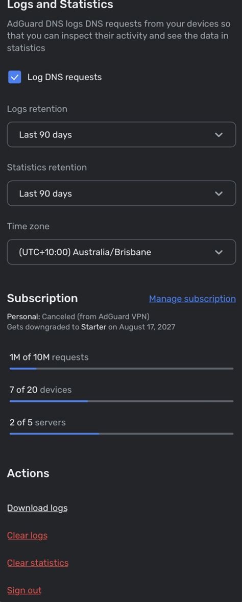 Rename E Mail Button To Settings · Issue 346 · Adguardteamadguarddns