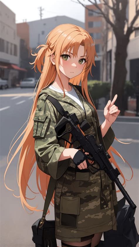 Asuna Army Image Created By User 646366065487520909 Tensor Art