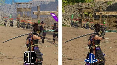 Comparativa En Vídeo De Samurai Warriors 5 Nintendo Switch Vs