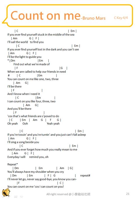 You Can Count On Me Ukulele Chords Sheet And Chords Collection Hot