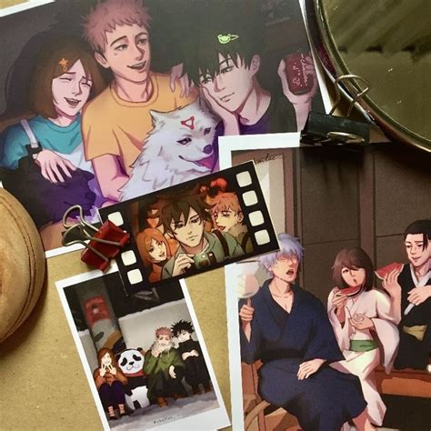 Postcard Bundle Art Print Poster Polaroid Jujutsu Kaisen Jjk Yuuji