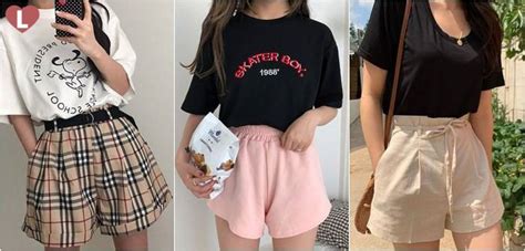 20 ลุคแต่งตัวกางเกงขาสั้น สู้ร้อนอยู่บ้าน Ladyissue เว็บรีวิวเครื่องสำอาง ชุมชนผู้หญิง ฮาวทู